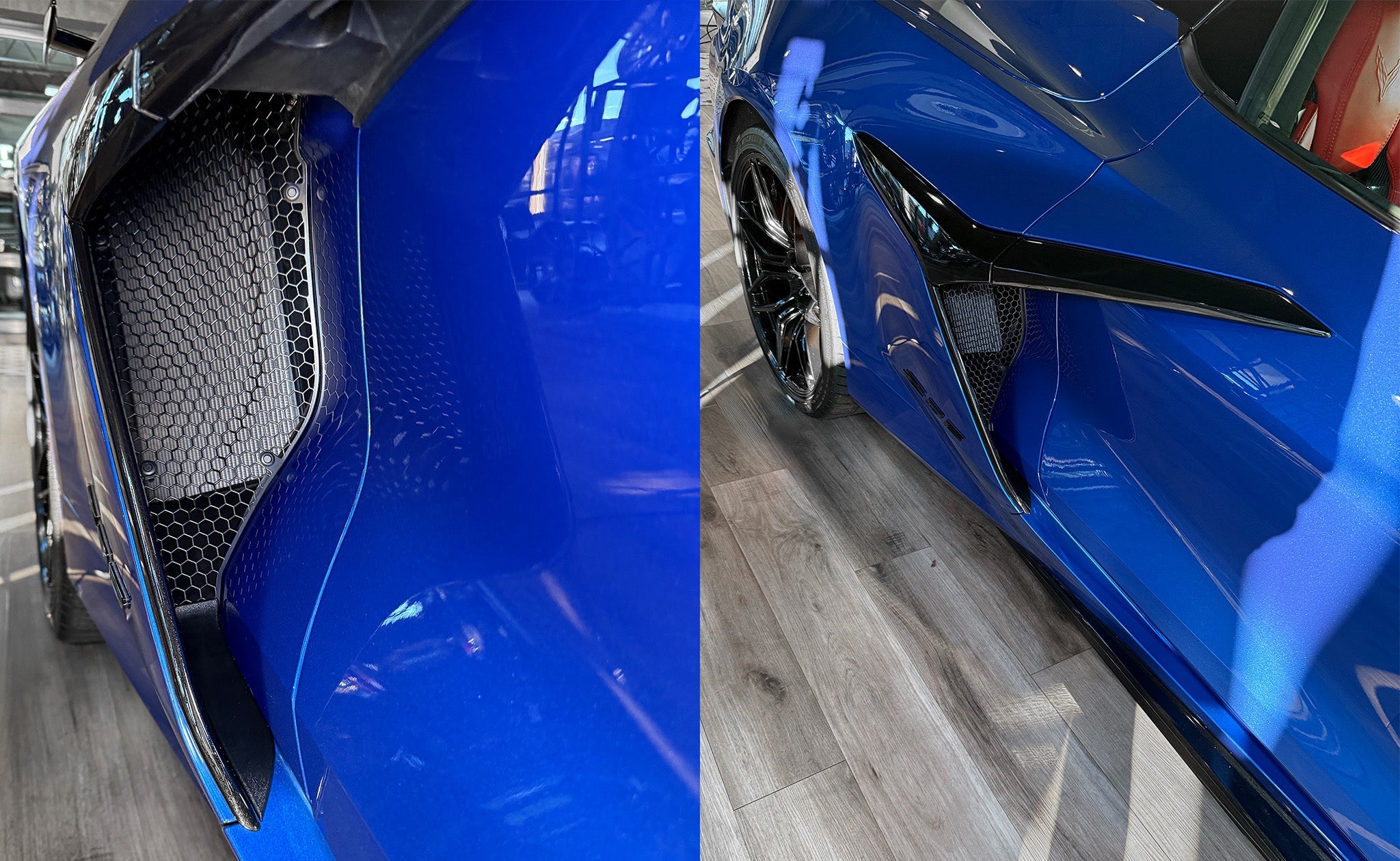 Corvette C8 Z06 / E-Ray Side Intake Guard - Scrape Armor