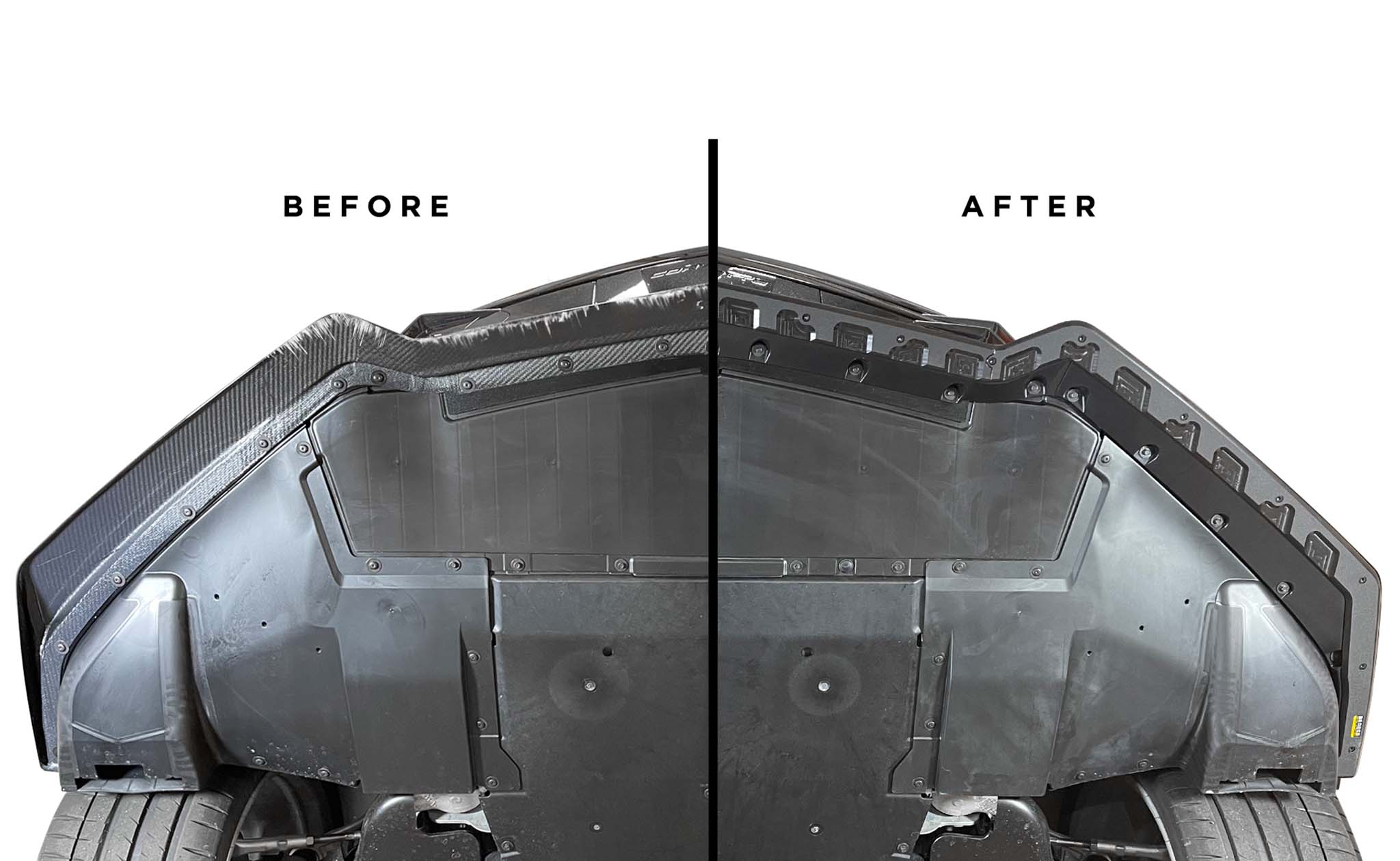 Corvette C8 Stingray Ground Effects Scrape Armor Front Bumper Protection