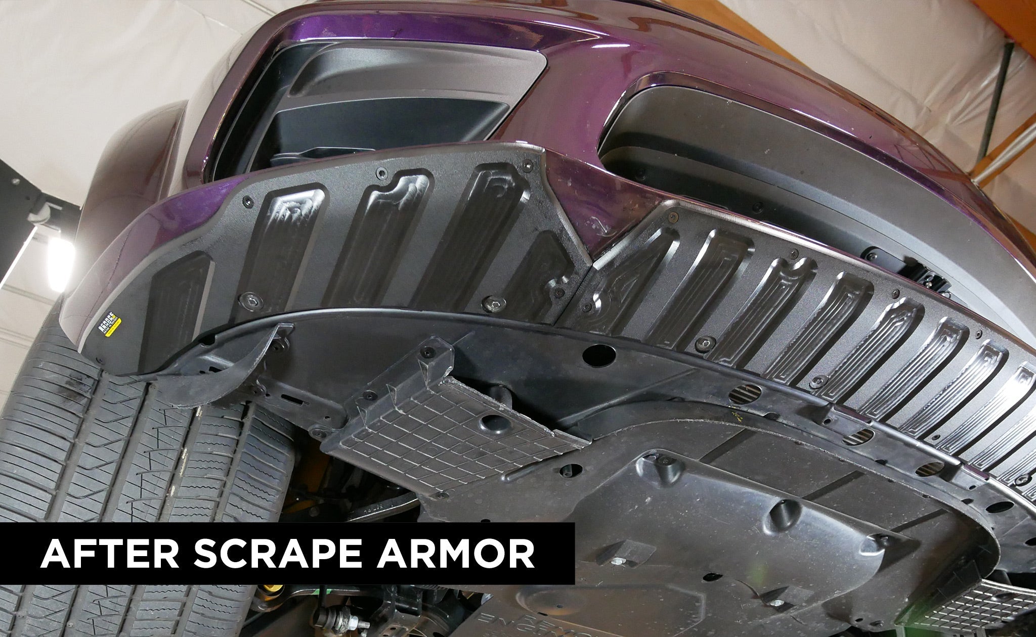 Scrape Armor Under Bumper Protection for Dodge Charger Widebody ...