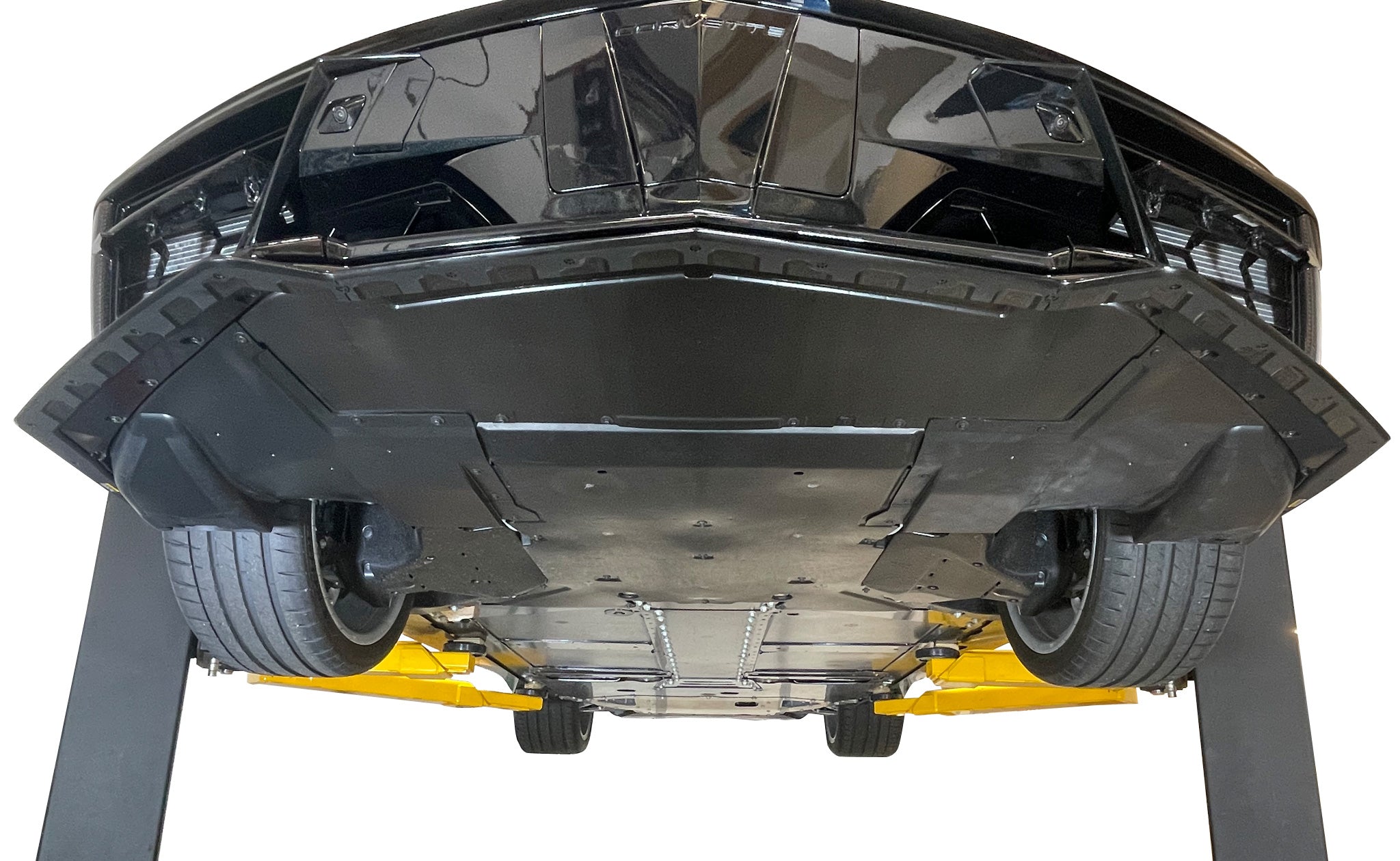 Corvette C8 Stingray Ground Effects Scrape Armor Front Bumper Protection